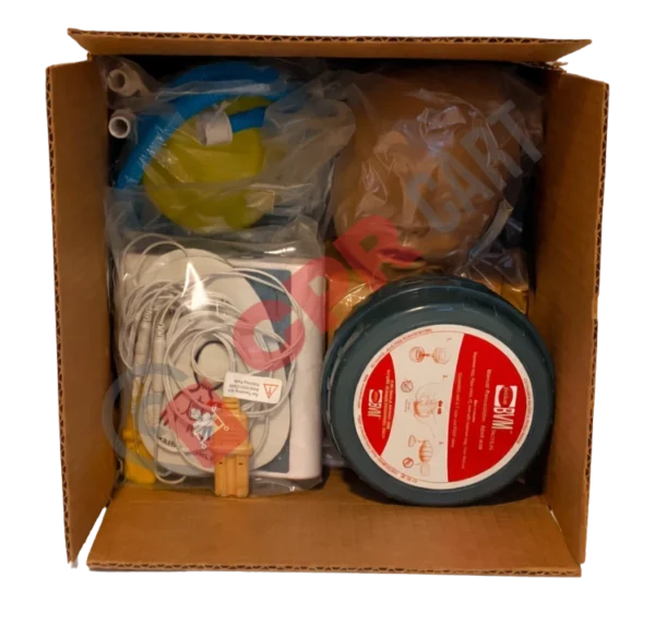 All-in-One Virtual BLS Training Kit | CPR, AED & Infant/Adult Practice Set